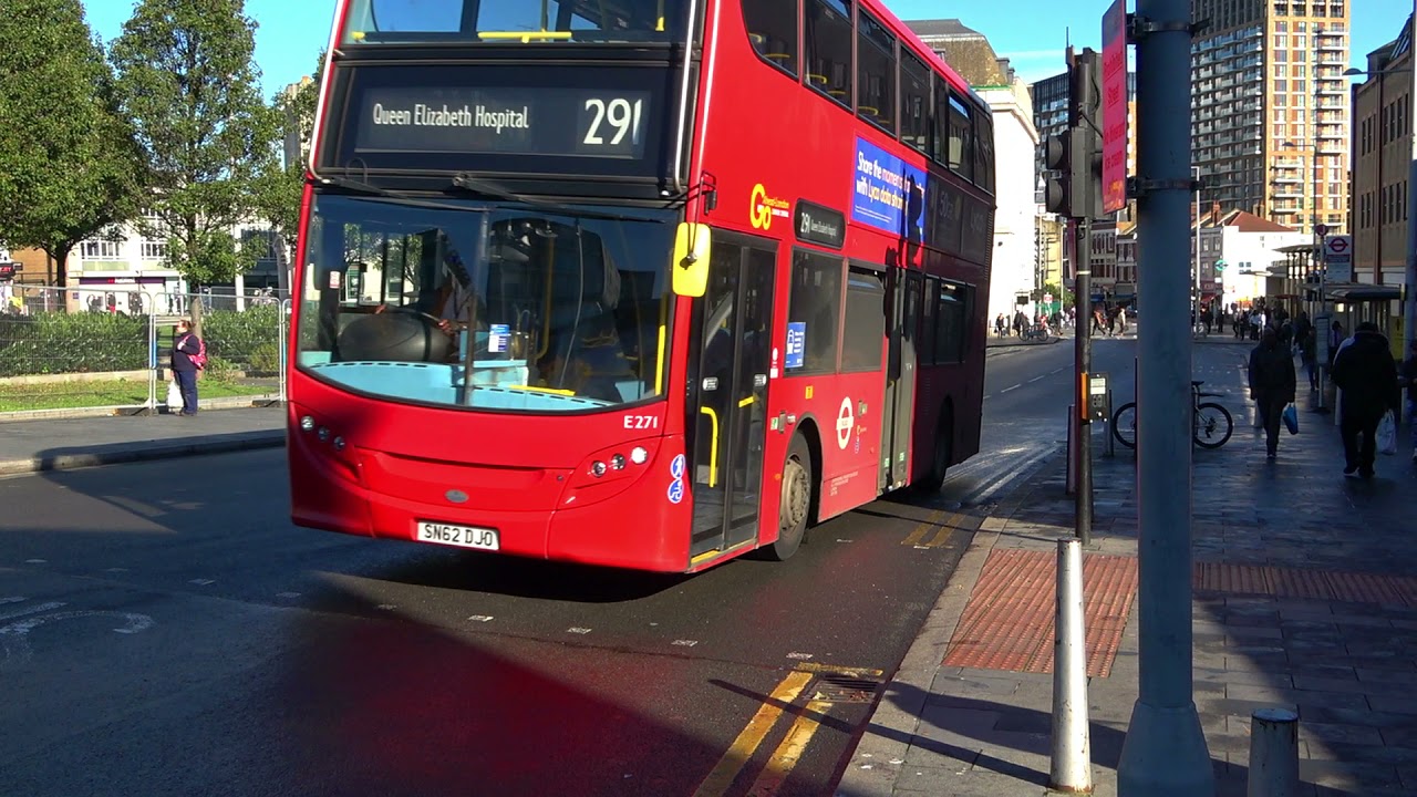 Buses at work in Woolwich October 2021 - YouTube