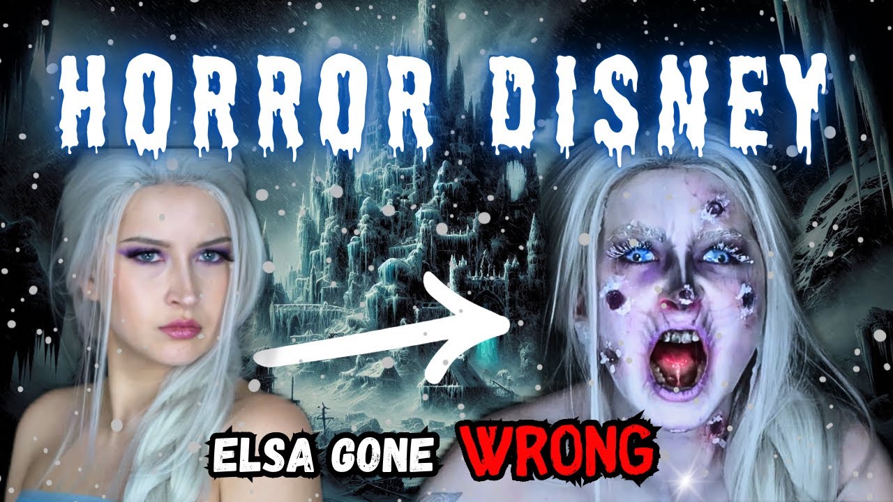 Elsa Went Horribly Wrong ?! | Twisted Disney SFX Makeup Tutorial - YouTube