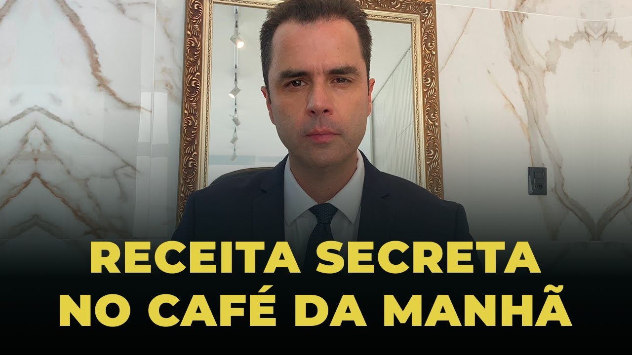 Receita SECRETA para o Café da Manhã! Dr. Fernando Lemos ...