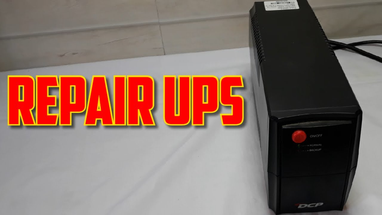 How to Repair UPS - YouTube