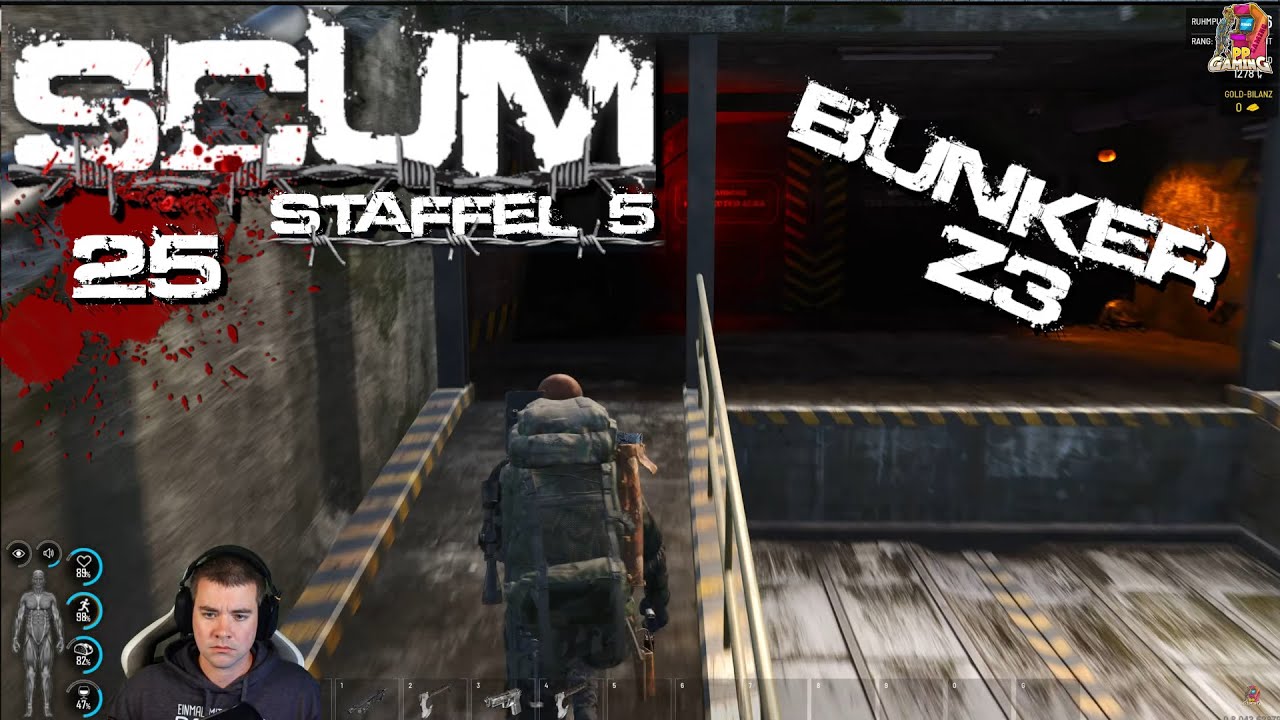 Der erste Bunker Z3 📺 25 / S5 SCUM Deutsch [ Hardcore V0.8 4K ] - YouTube