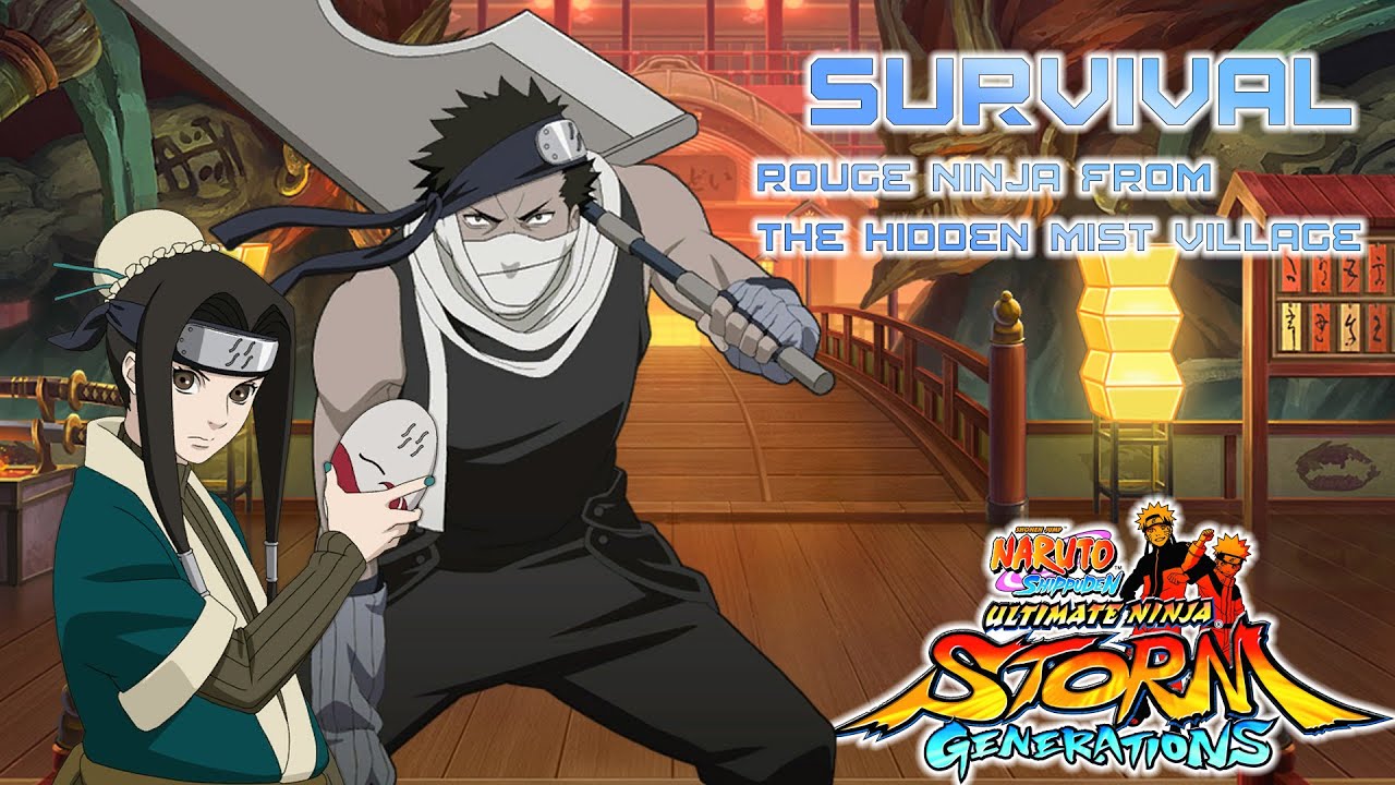 Naruto Storm G (RPCS3) Rouge ninja From the hidden mist village - YouTube