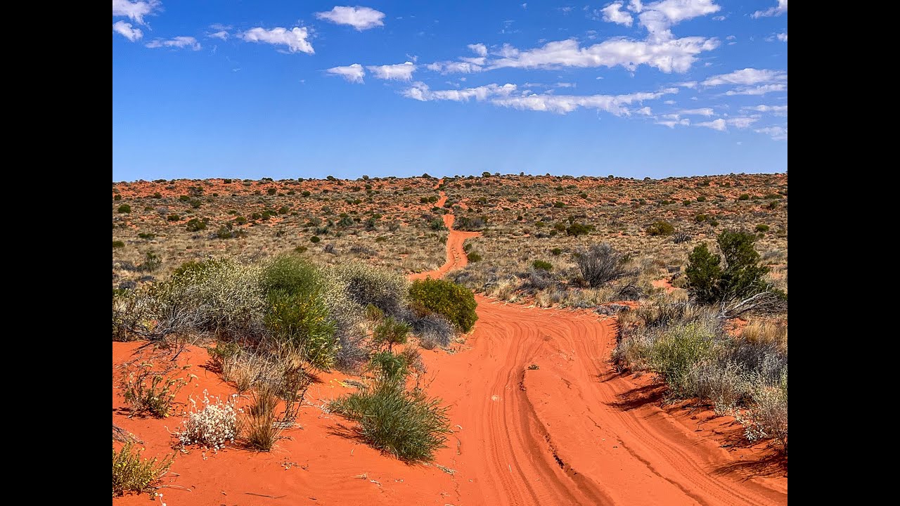 Part 2 Simpson Desert Purnie Bore thru to free camp along WAA line ...