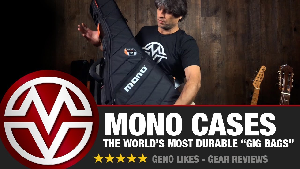 MONO Cases - The World's Most Durable Gig "Bags" - YouTube