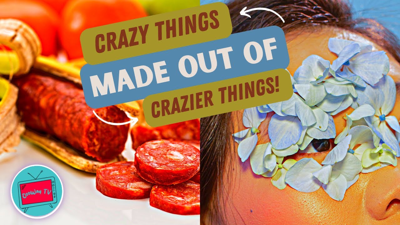 Crazy things made from even CRAZIER things - YouTube