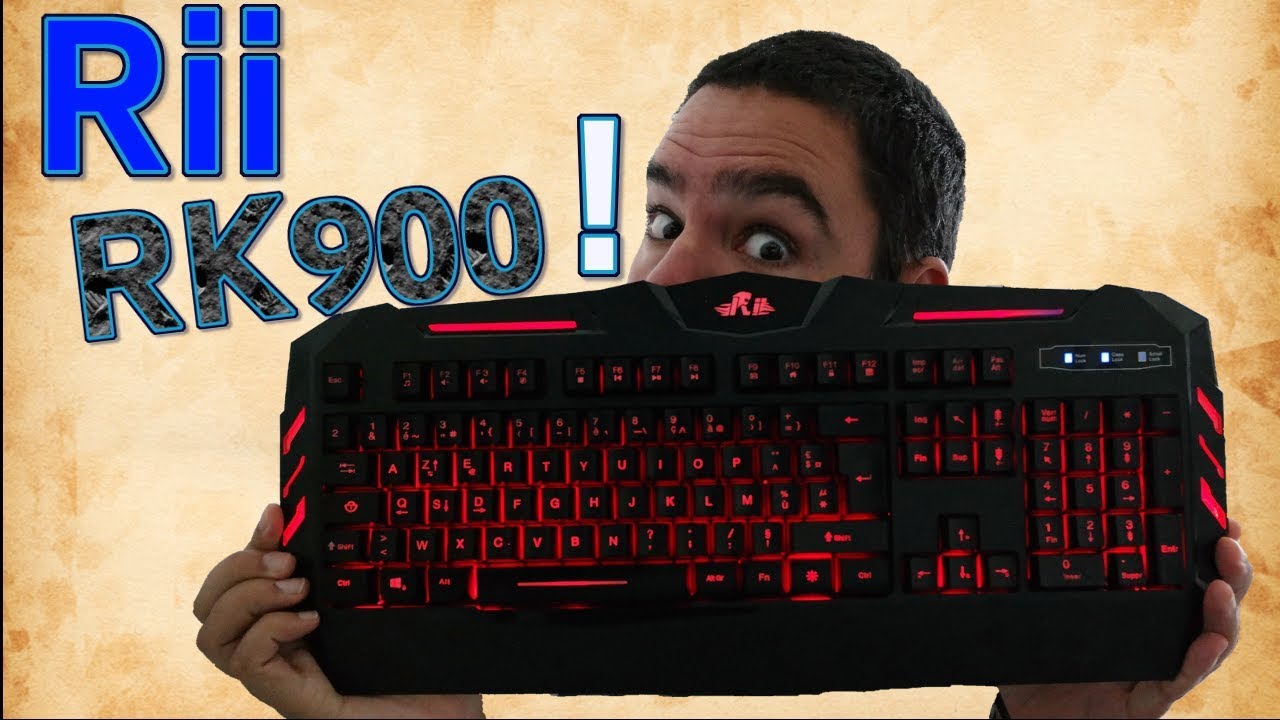Clavier Gaming RII rk900 va t'il me surprendre ? !!! - YouTube