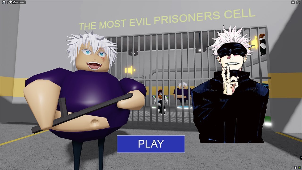 ESCAPE GOJO'S PRISON?! | JUJUTSU KAISEN BARRY'S PRISON RUN Obby #roblox ...