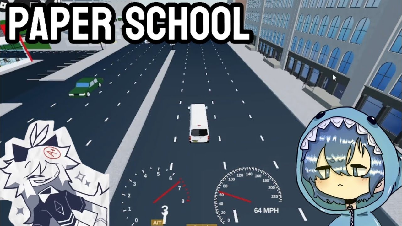 Roblox|Paper School พาทัวร์แมพที่ตัวเองสร้าง - YouTube
