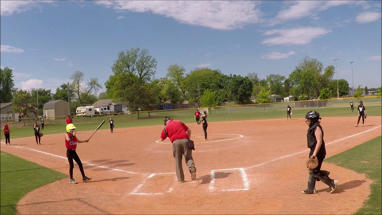 Briezy Softball Tulsa Eagles 07 Vs Chaos 4-27-19 - YouTube