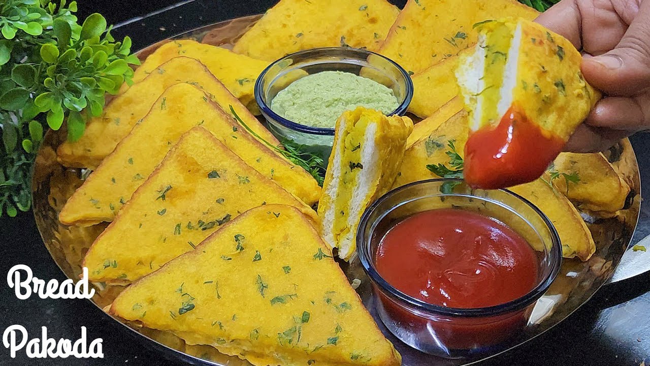 Iftar Special Recipe Bread Pakoda l Bread pakoda ki recipe l Bread Pakora l Stuffed Bread Pakoda ...