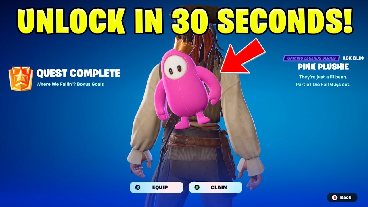 How To COMPLETE ALL FALL GUYS QUESTS in Fortnite! (Where We Fallin ...