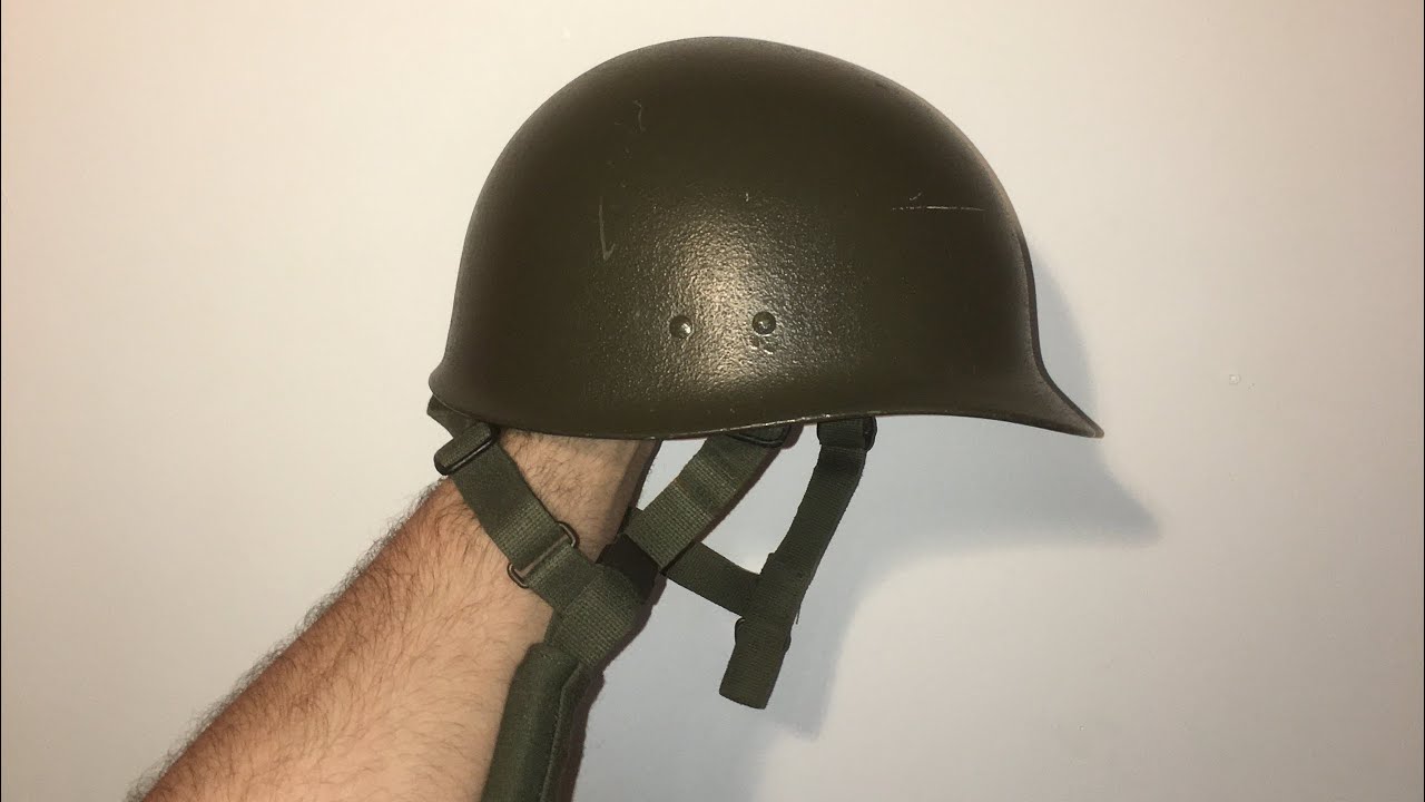 West German M62 Helmet - YouTube