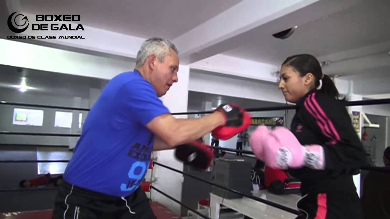 Prepesaje y entrenamiento de Jessica Nery Plata. Boxeo de Gala. - YouTube