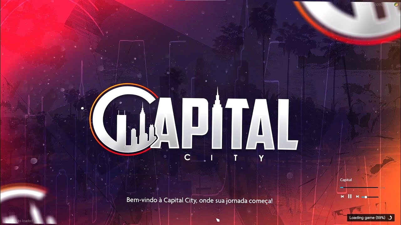 ENTREI NA CAPITAL CITY - GTA RP - YouTube