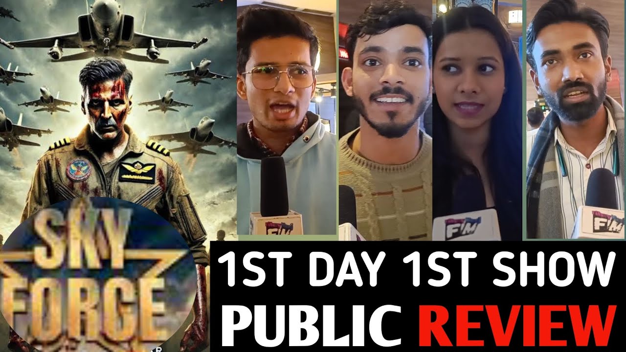 Sky Force First Day First Show Public Review | Sky Force Day 1 Public ...