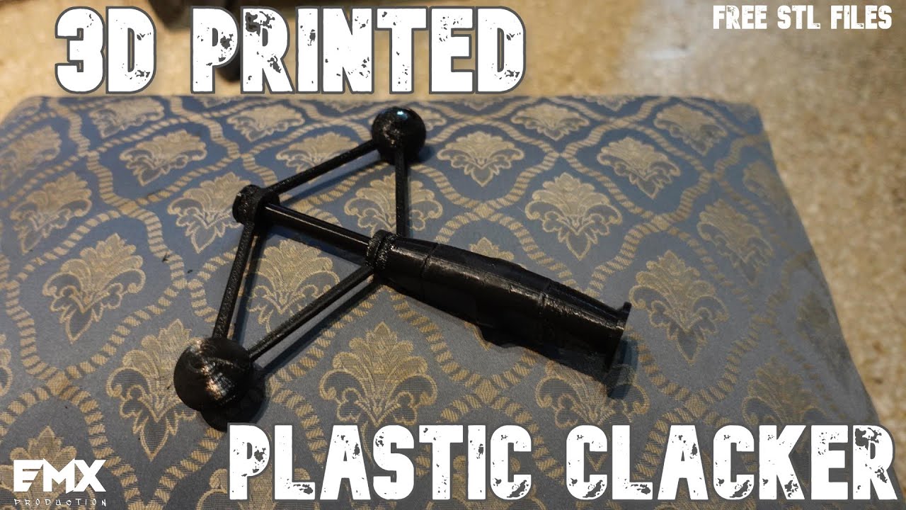 3D Printed Clacker - YouTube