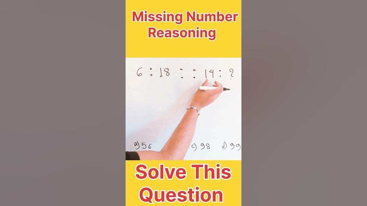 missing number/number analogy/how to find missing number/reasoning classes - YouTube