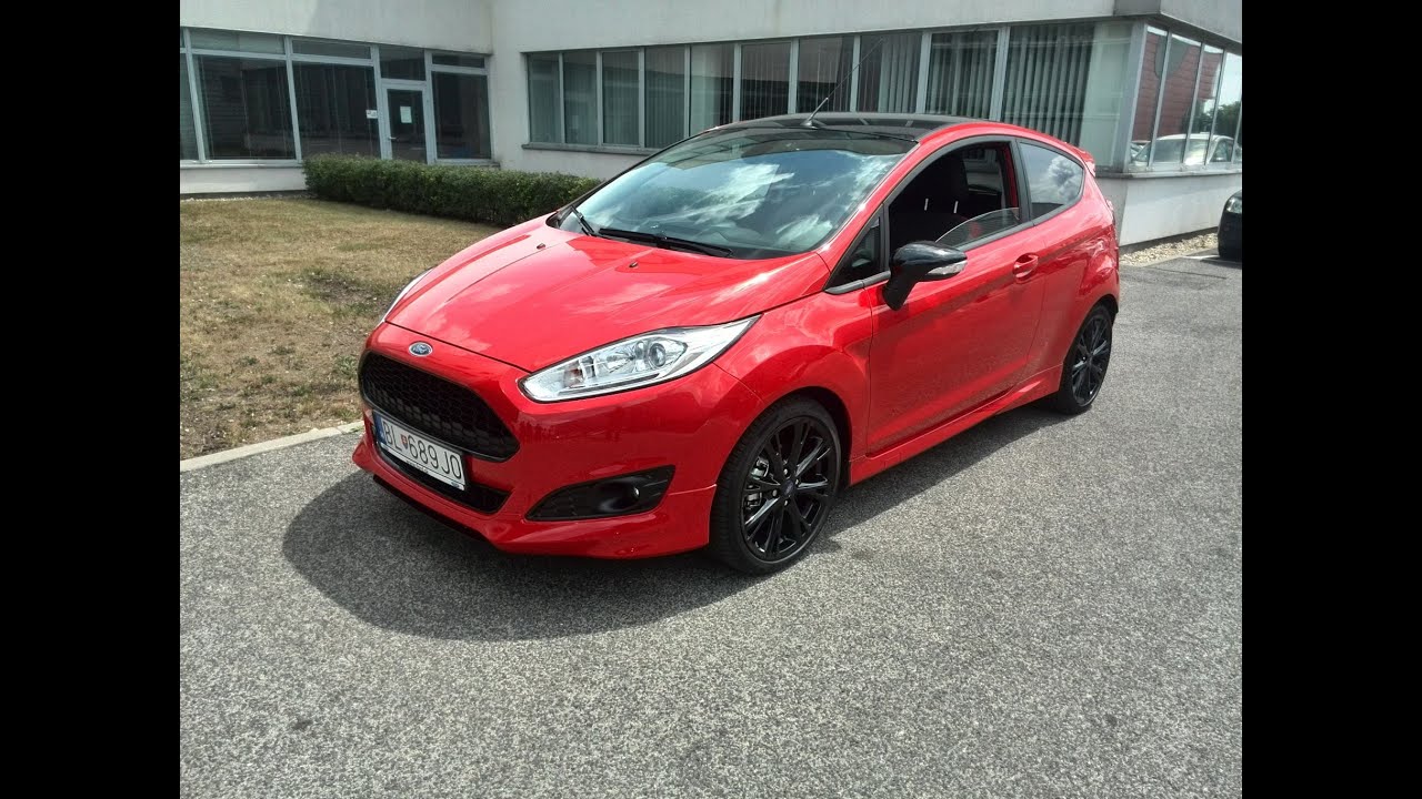 Ford Fiesta Red Edition 1,0 EcoBoost 130kW/140k - YouTube