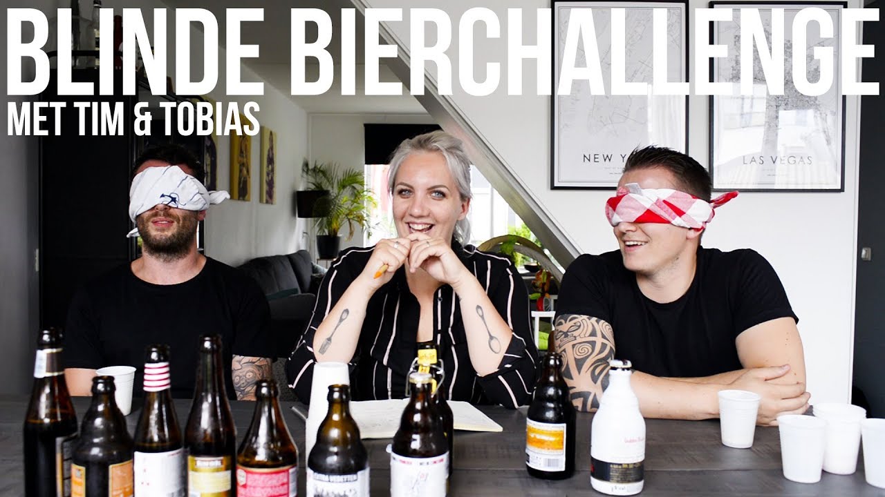 PROEFVIDEO: Blinde bierchallenge met Tim & Tobias | OhMyFoodness - YouTube