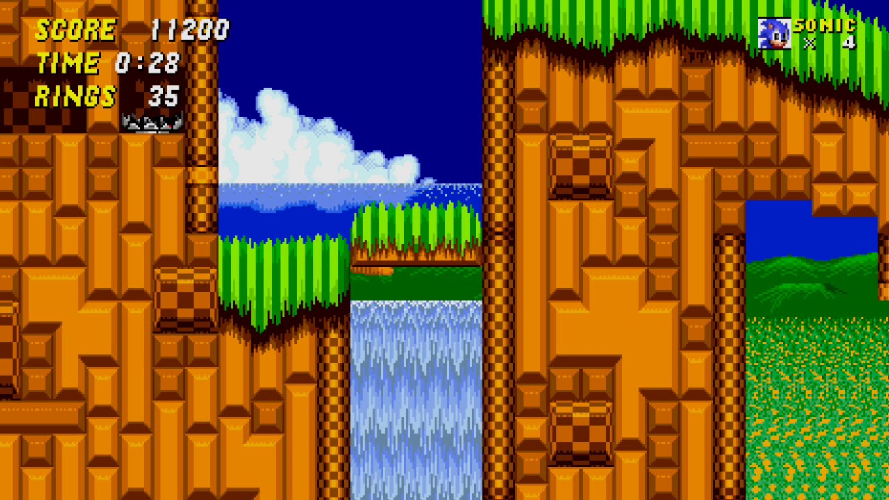 Sonic 2 walkthrough : emerald hill zone 1 and 2 and boss fight - YouTube