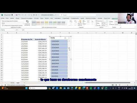 📊 Como segmentar por mes y año en Excel a partir de una fecha 📅 - YouTube