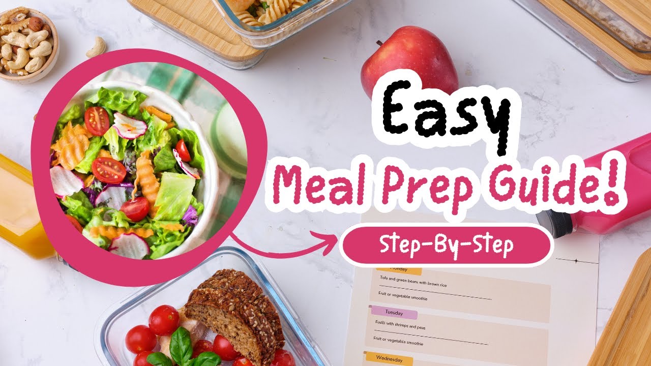 Simple Meal Prep Guide: Easy Step-by-Step Guide for Meal Prepping ...