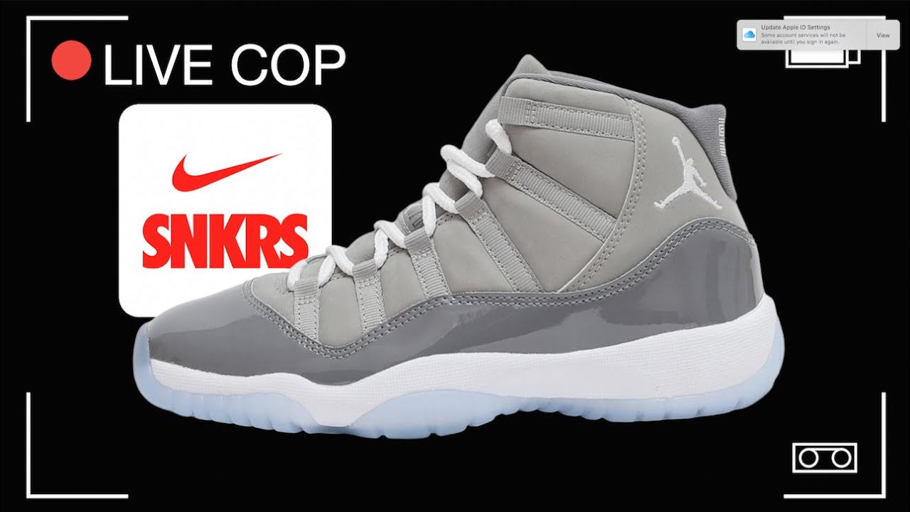 SHOCK DROP AIR JORDAN 11 COOL GREY 2021 - YouTube