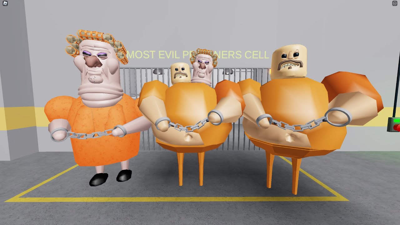 PRISONER BARRY'S PRISON RUN! (Obby) Update - Roblox Walkthrough FULL ...