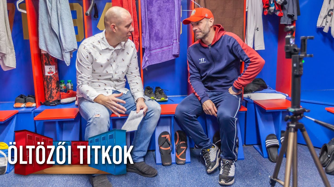 Öltözői titkok | Szuper Levente jégkorongozó - YouTube