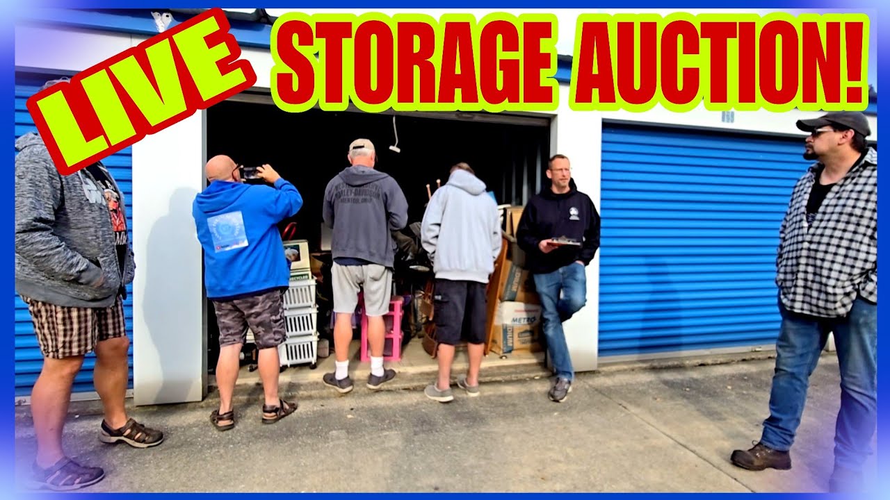 LIVE Storage Wars Auction With @2ndCentsIncAuctionsCleveland In ...
