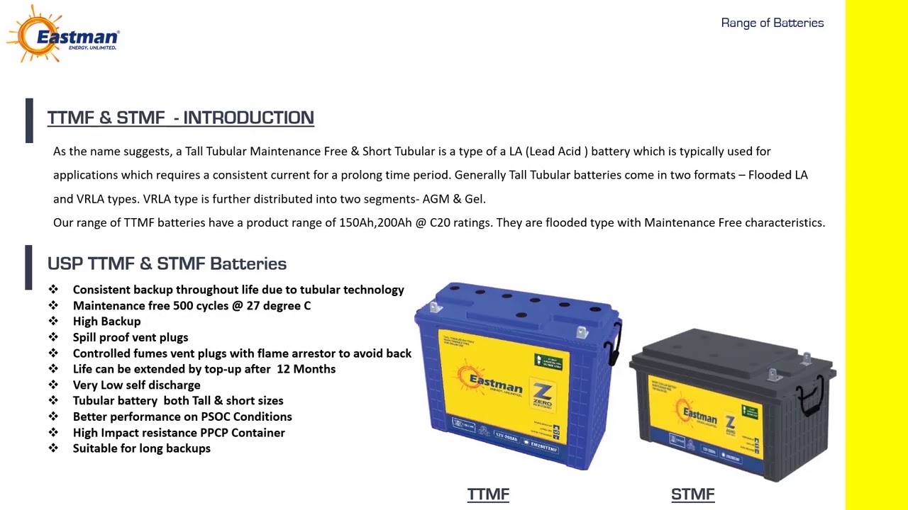 Range of Batteries English - YouTube