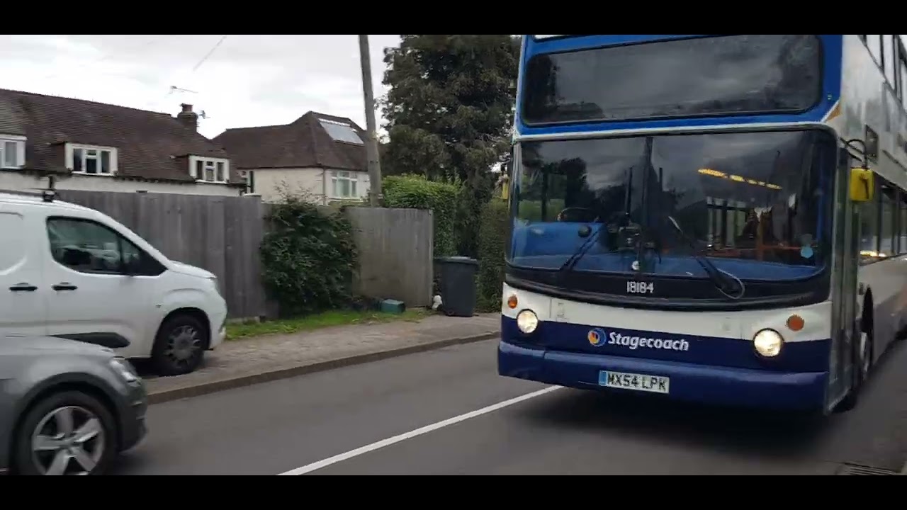 Here is the stagecoach bus 18184 on the PT5 in Normandy Monday 26 ...