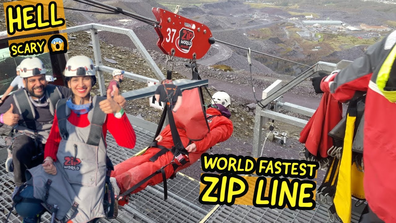 Our Scary Experience on The World's Fastest Zip Line [ Summer Adventure ...