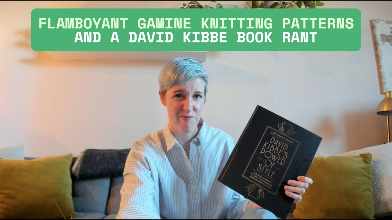 Flamboyant Gamine Knitting Patterns and a Kibbe Book Rant - YouTube