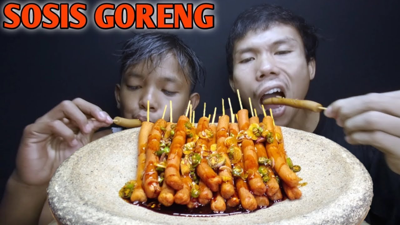 BENTUKNYA PANJANG KECIL TAPI ENAK⁉️ SOSIS GORENG PAKE BUMBU KECAP ...