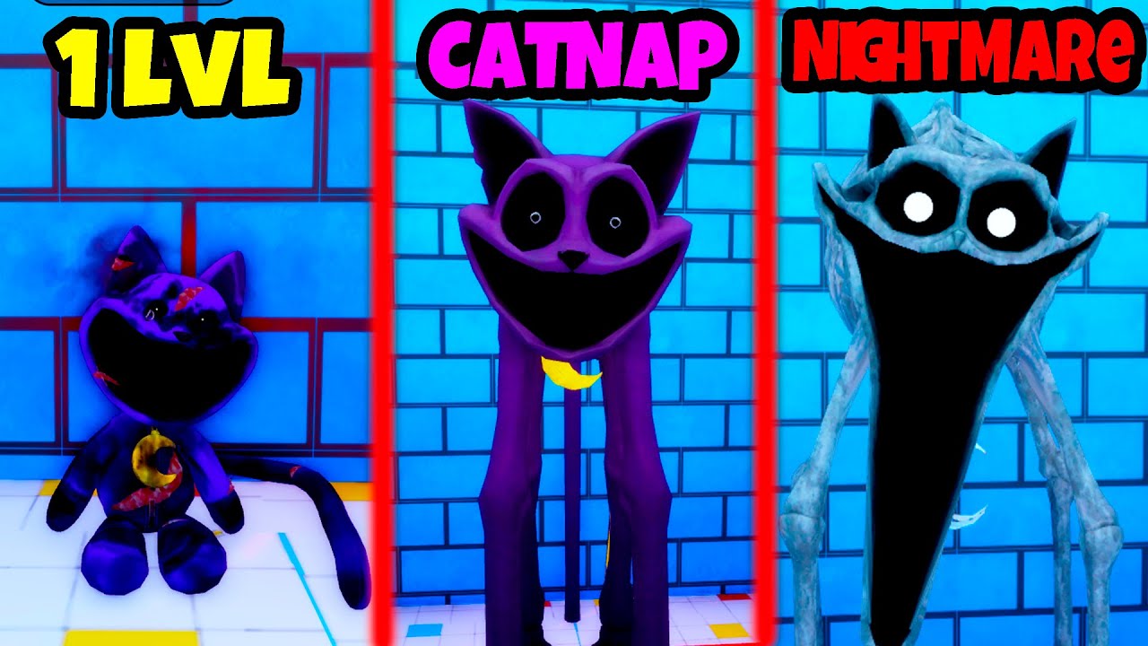 Max Evolution of NEW CATNAP from CATNAP to NIGHTMARE Monsters in Poppy ...