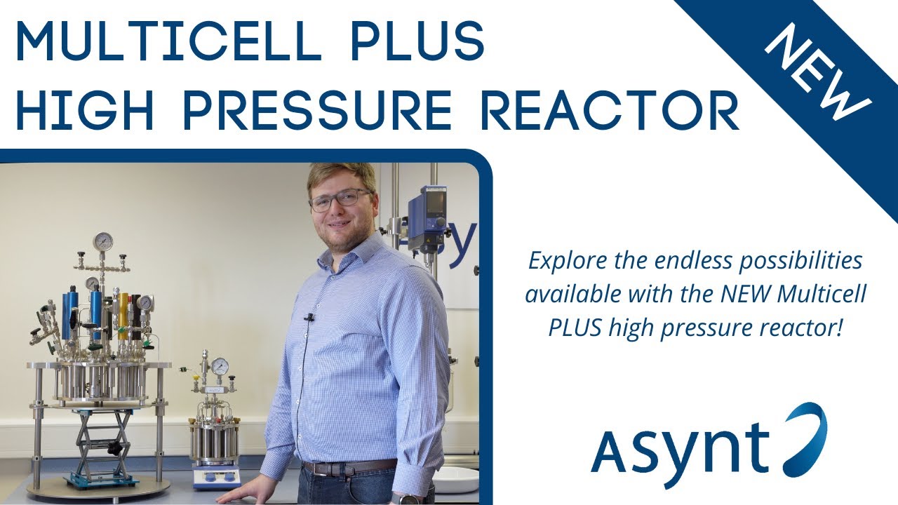 Asynt | Multicell PLUS High Pressure Reactor - YouTube