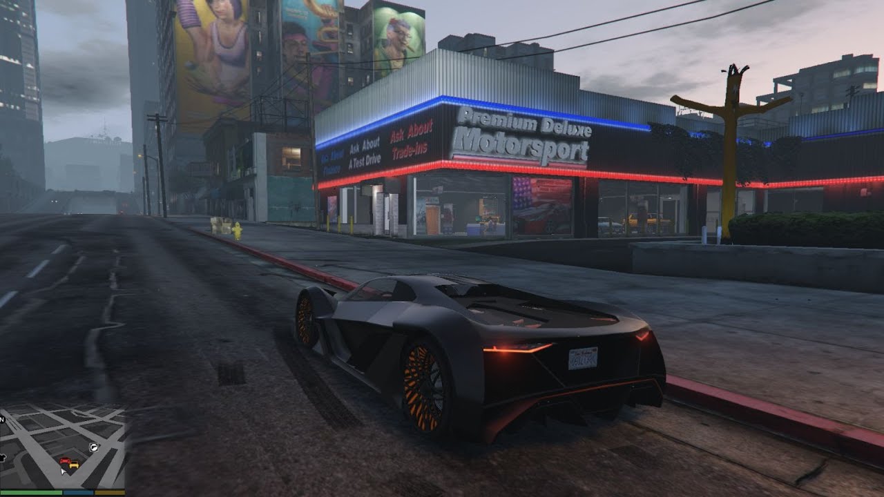 Grand Theft Auto V Customization Pegassi Tezeract - YouTube