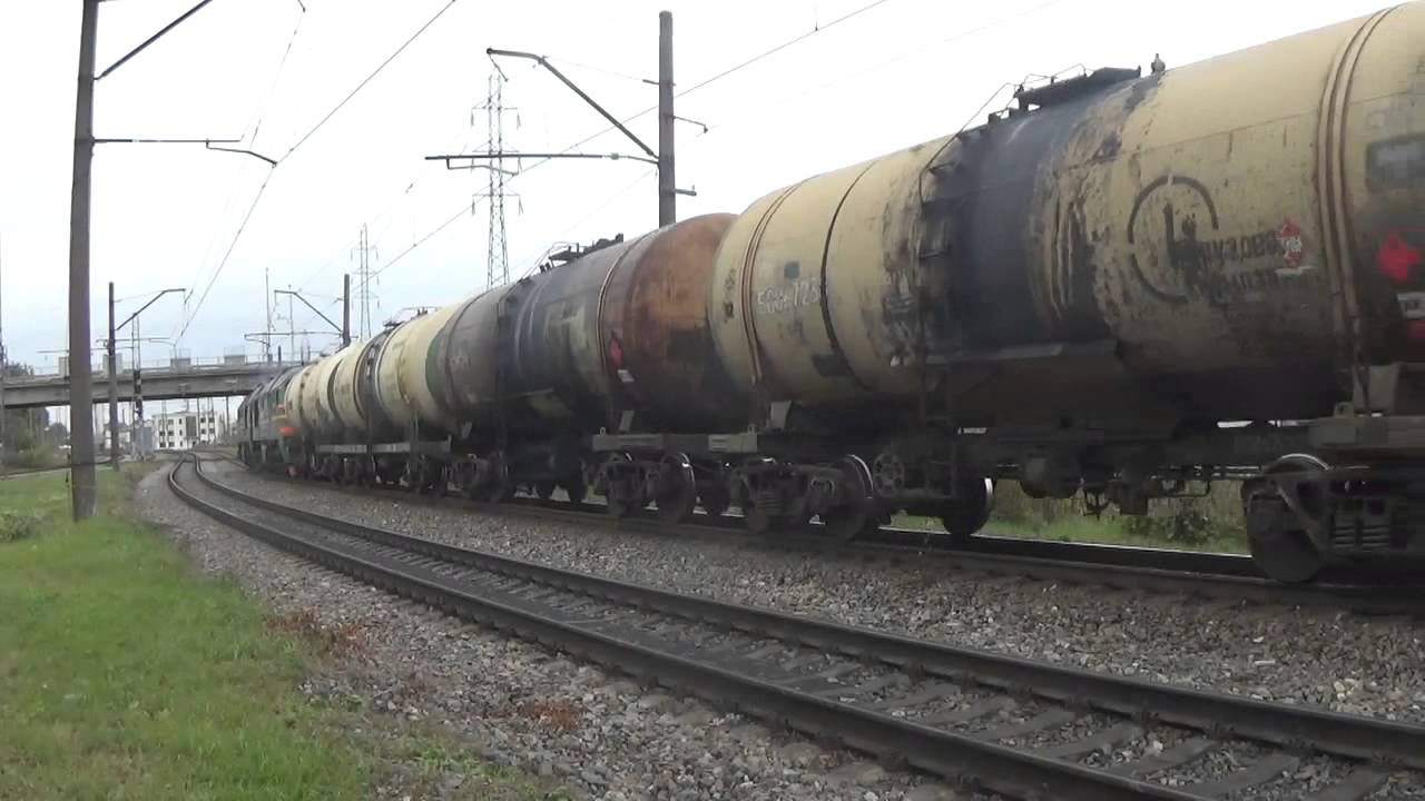 [LDz] 2м62-1185 и 2м62у-0291 близ ст. Земитаны|[LDz] 2m62-1185 and ...