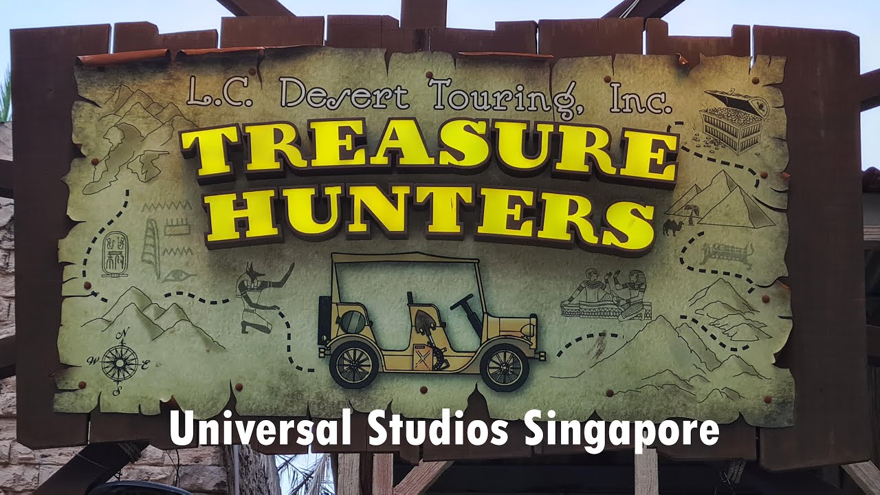 Treasure Hunters | Universal Studios Singapore - YouTube