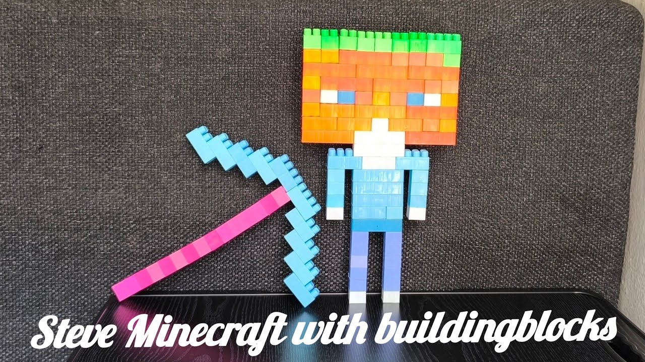 Satisfying DIY Blocks Minecraft Steve|Minecraft|Blockvedio|Blockgames ...