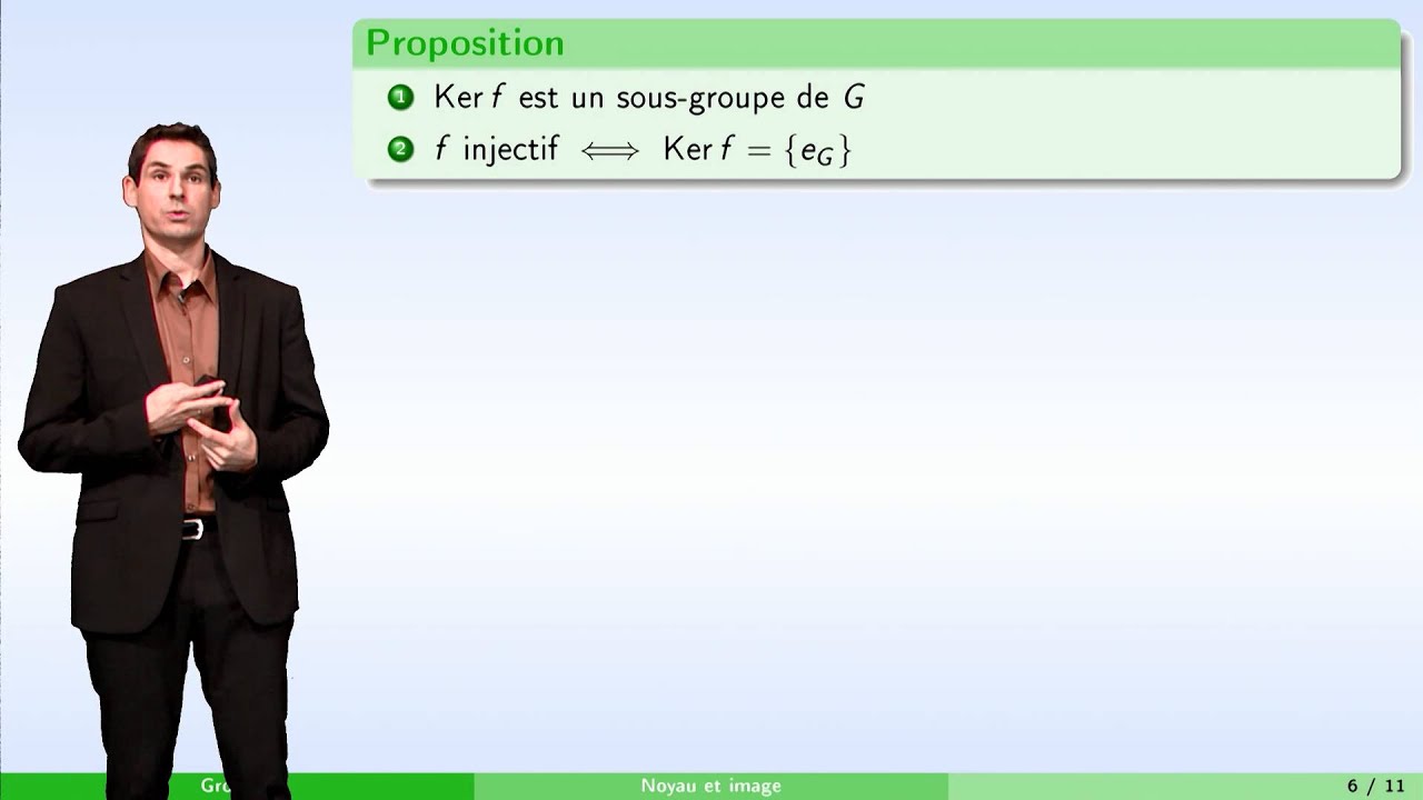 Groupes - partie 3 : morphismes de groupes - YouTube