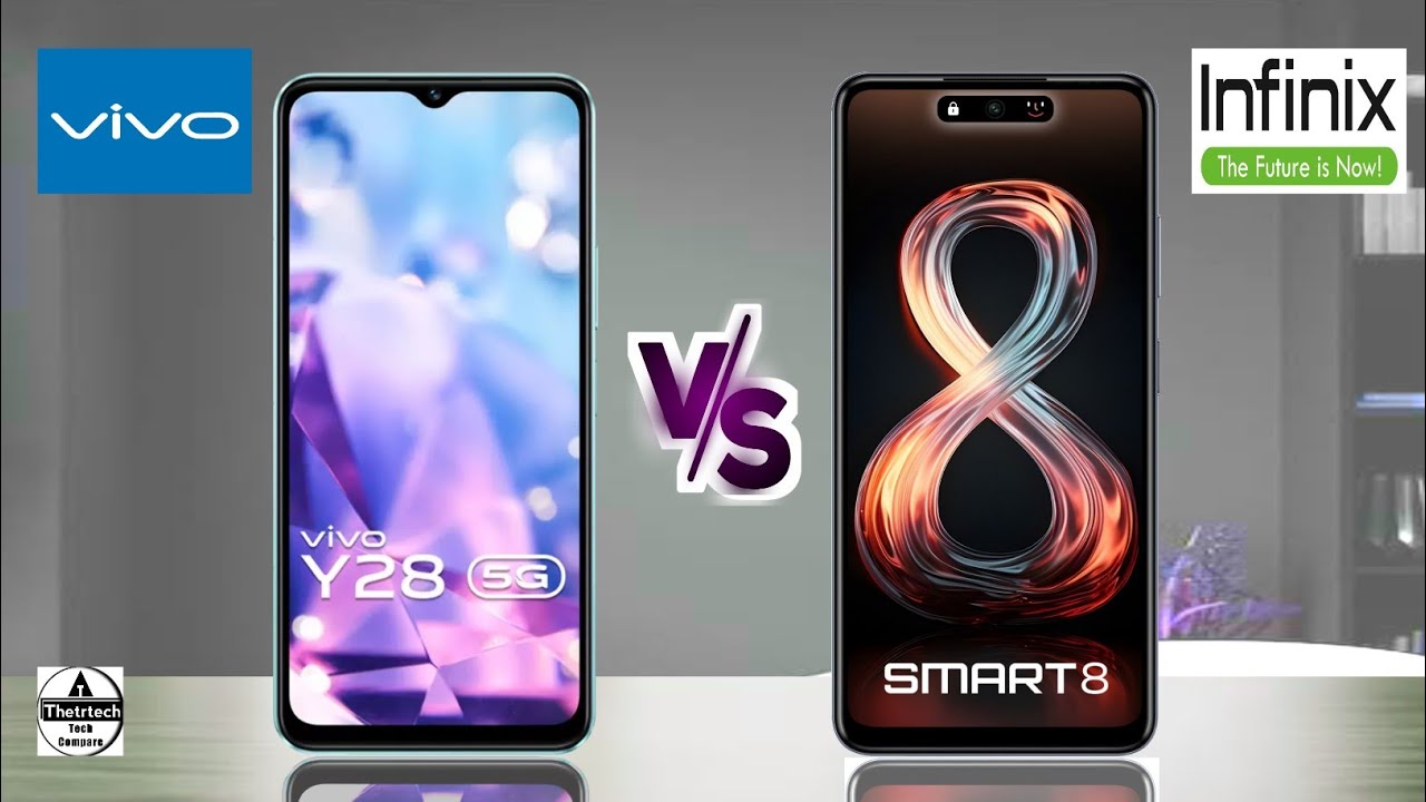 Vivo Y28 vs Infinix Smart 8 - YouTube