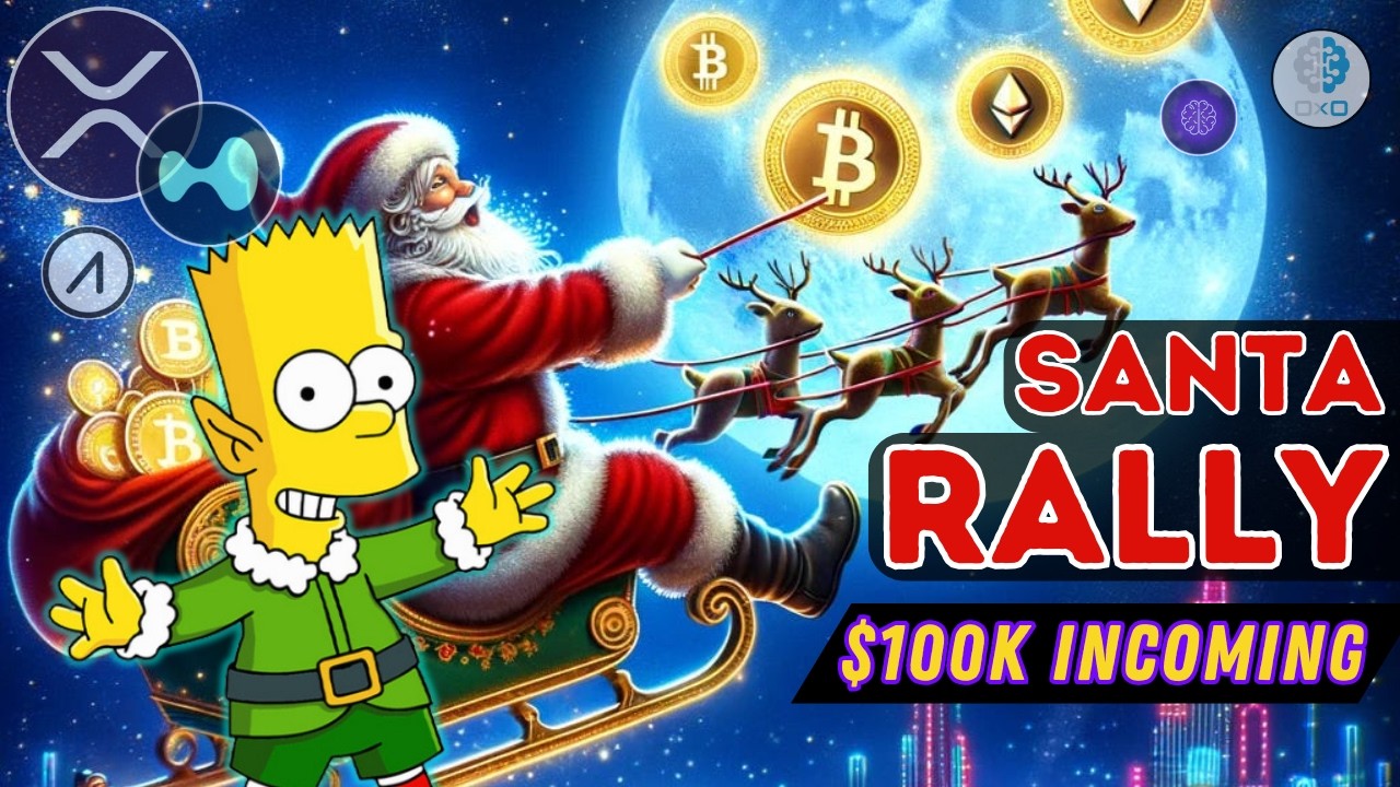 Bitcoin SANTA Rally $100K | Crypto Altcoin MELEDAK! - YouTube