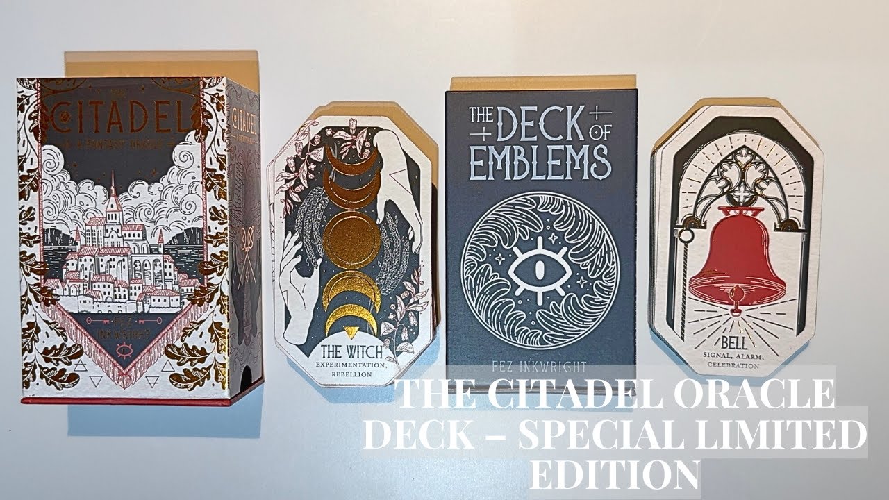 THE CITADEL ORACLE DECK – SPECIAL LIMITED EDITION-UNBOXING - YouTube