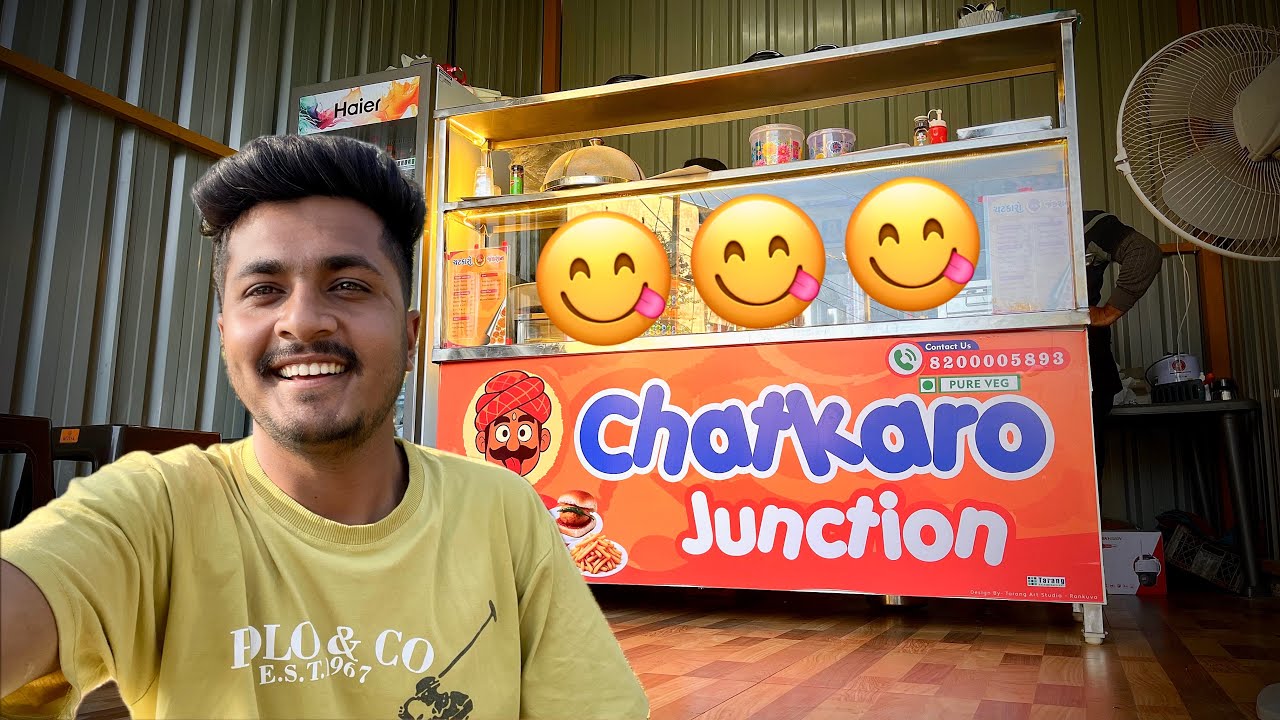 Ek Bite Hamare Sath / Chatkaro Junction Fast food Rankuva #dailyvlogs # ...