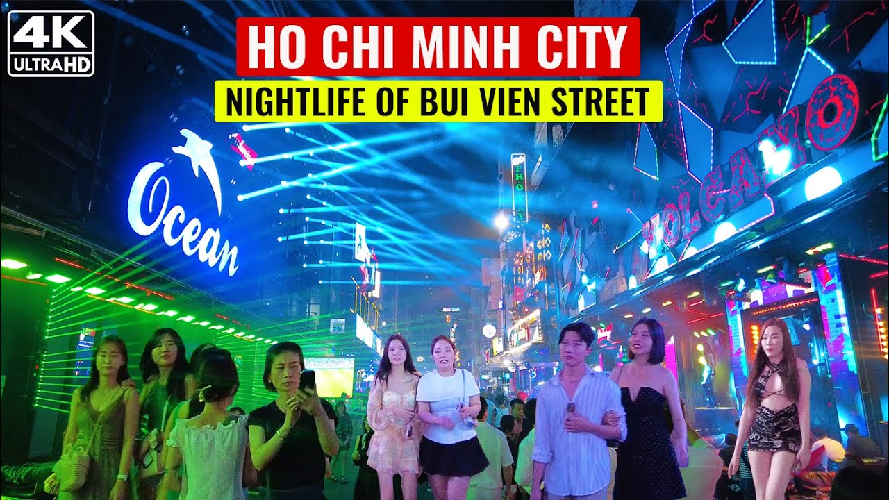 Crazy Nightlife of Bui Vien Street in Ho Chi Minh City, Vietnam ...