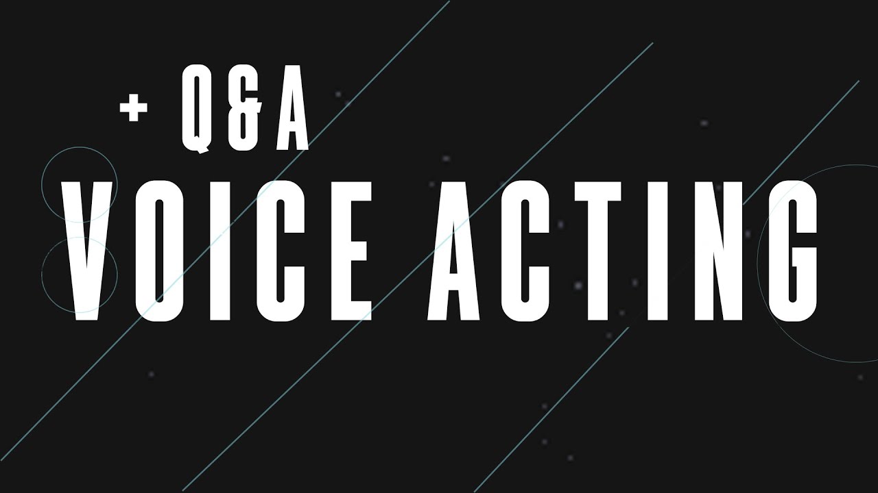 Amateur Voice Acting - Setup, Tips and Q&A - YouTube