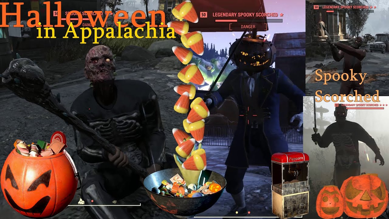 Fallout 76 Spooky scorched - Halloween in Appalachia / Trick or treat ...