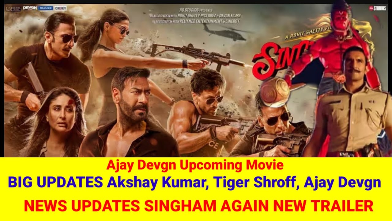 Singam Again | Official Trailer | Tiger shroff, Deepika, Ajay, Akshay ...